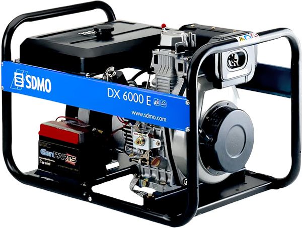 Дизельный генератор SDMO DX 6000 E XL C - купить ДЭС в Москве - www ...